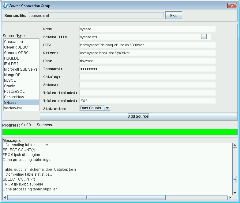 UnityJDBC User Documentation